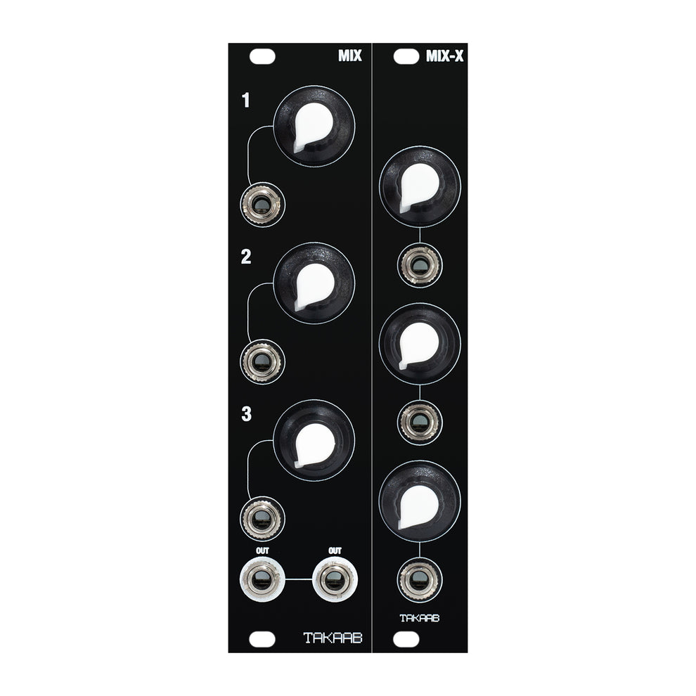 Takaab MIX + MIX-X Expanded 6-Channel AC/DC Mixer Bundle – Siam Modular